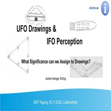 Reliability and Significance of UFO Drawings | PDF
