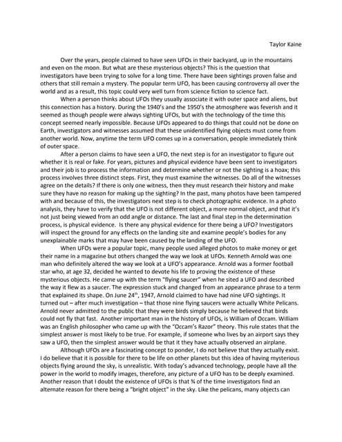 Introduction about aliens | PPTX | Space and Astronomy | Science