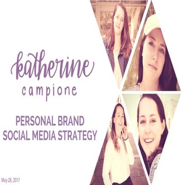 Personal Brand Social Media Strategy | PPT