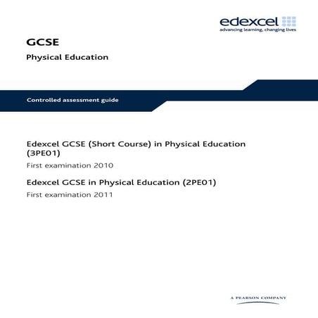 Ug021013 edexcel-gcse-in-pe-controlled-assment-gd | PDF