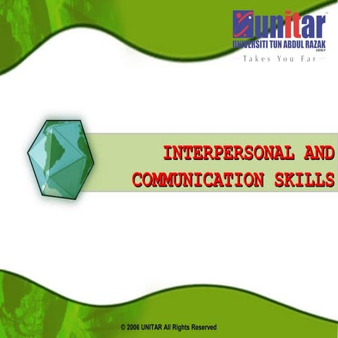 INTERPERSONAL AND COMMUNICATION SKILLS- C.1-2 | PPT