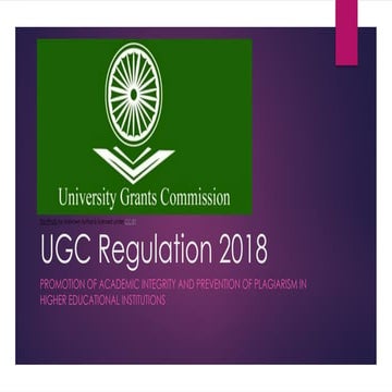 ugc 2018 regulations on plagiarism and misconduct.pptx