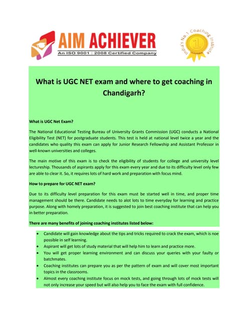 UGC NET D-Day Preparation Tips - Last Minute Tips | PPT