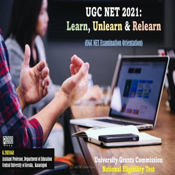 UGC NET Examination - Preparation Tips and Strategy | PDF
