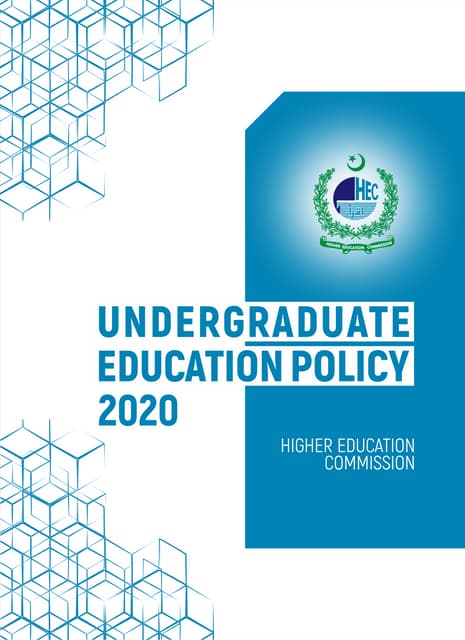 HEC PhD Policy and Quality FrameWork for Public and Private ...