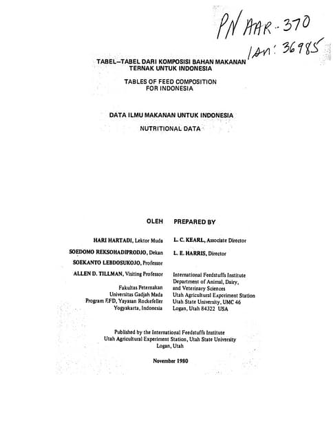 Rancangan acak lengkap (RAL) | PPTX