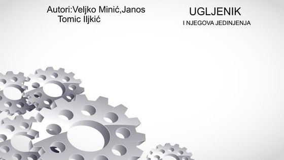 Ugljenik hemija | PDF