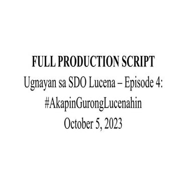 UGNAYAN SCRIPT PPT.pptx