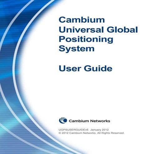 Ugps user guide_v_e | PDF