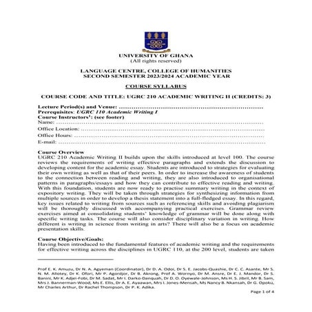 An Academic Writing withsteps on learning | PDF