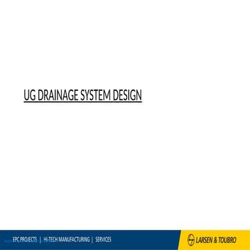 UG SYSTEM design guideline for using american codes.ppt