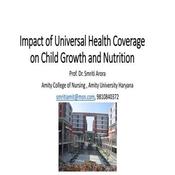 Universal Health Coverage | PDF
