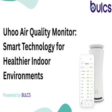 Uhoo Air Quality Monitor Smart Technology for Healthier Indoor ...