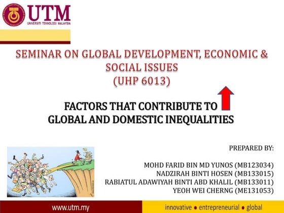The Global Divide (North and South): The Contemporary World | PPTX ...