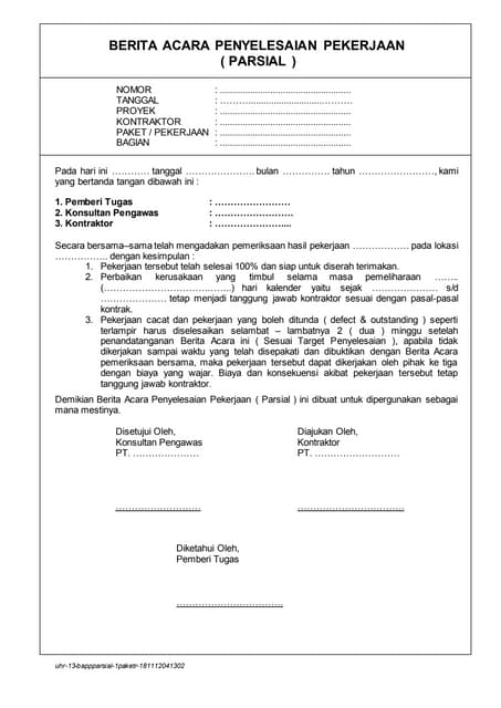 Contoh form perawatan kendaraan. docx | DOCX