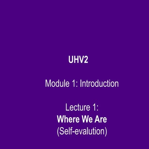 Universal Human Values 2 M1 L1 - Introduction.ppt