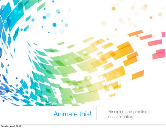 UI Animation principles and practice with GSAP | PPT UI Animation principles and practice with GSAP | PPT