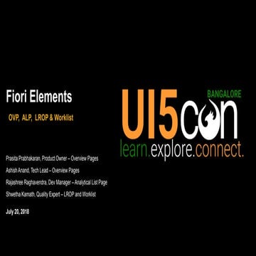 Ui5con blr fe | PPTX