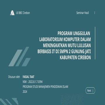 UI BBC Cirebon presentasi tesis pasca sarjana.pptx