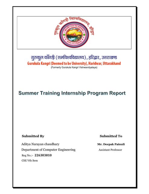 Sem 8 Internship.pptx | Internet for Beginners | Internet