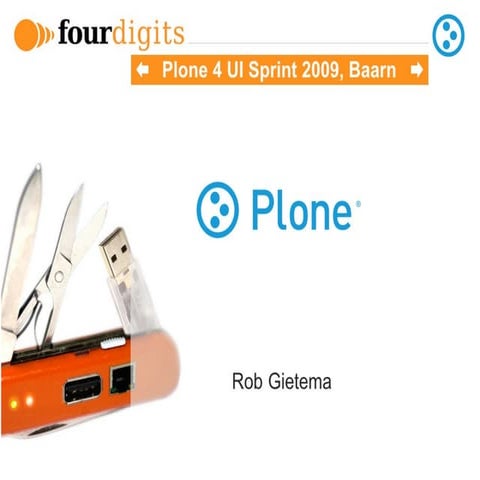 Plone UI Sprint Baarn 2009 | ODP