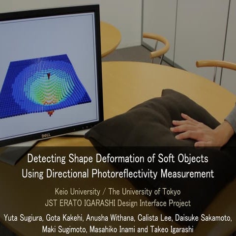Detecting Shape Deformation Of Soft Objects Using Directional