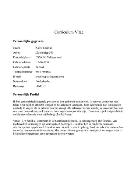 CV melanie wilhelm | PDF