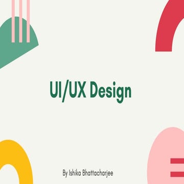 The Importance of UI/UX Design | PPTX