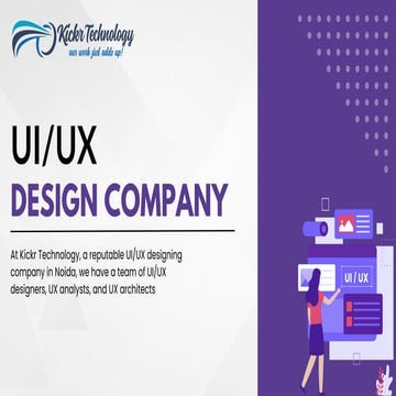 UI UX Design Company Kickr technology.pdf