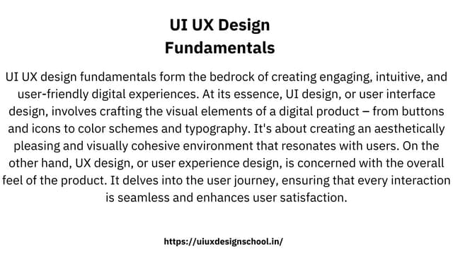 UI UX Design Fundamentals | PDF UI UX Design Fundamentals | PDF