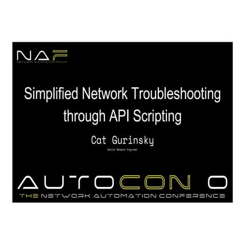 Simplified Troubleshooting Through Api Scripting Ppt 8271