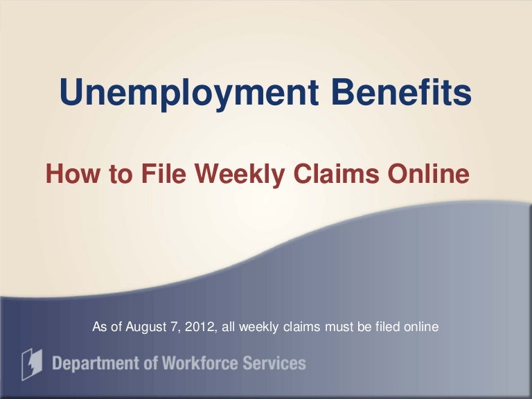 Unemployment Benefits Claim