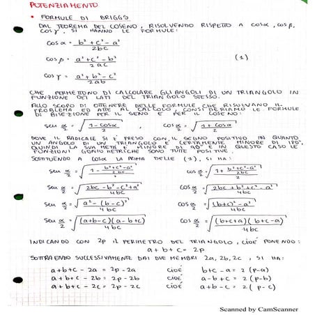 Potenziamento matematica 1/2 | PDF
