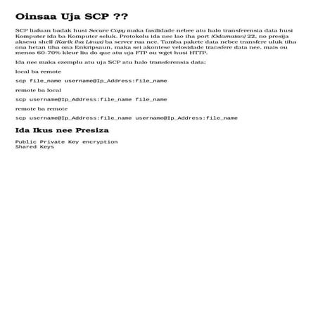 Uja scp | PDF