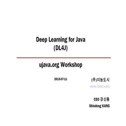 Deep Learning For Java Dl4j Ppt 0981