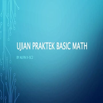 SPLTV SMA GLOBA: PRESTASI (Muhammad Alfin X sc 2) | PPTX