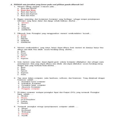 Ujian Sekolah Sistem Komputer Docx