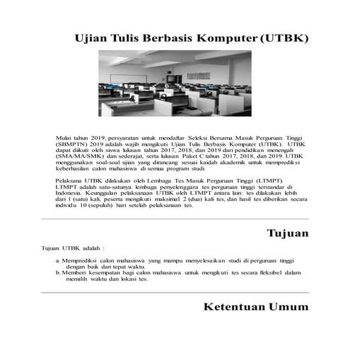 Ujian tulis berbasis komputer | DOCX