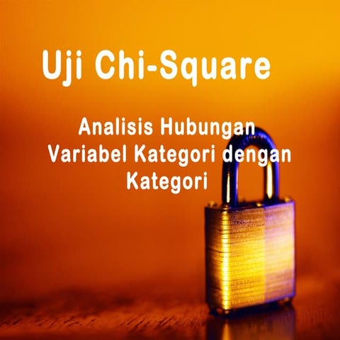 Uji chi square | PPT
