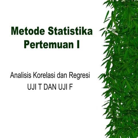 UJI T DAN UJI F.ppt