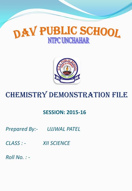 chemistry project for class 12 on analysis of honey | DOCX