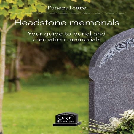 Headstone Memorial Brochure | PDF