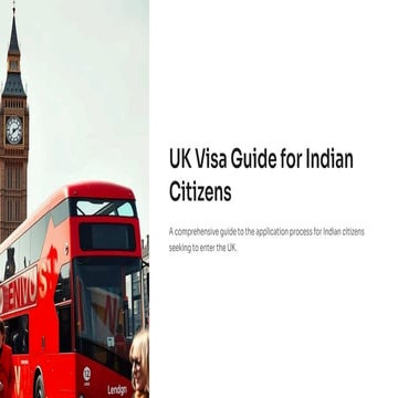 Applying for a UK visa: A guide for Indian citizens | PDF
