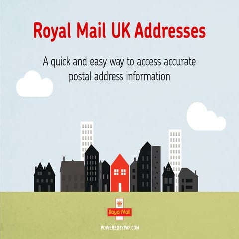An introduction to Royal Mail UK Addresses | PPT