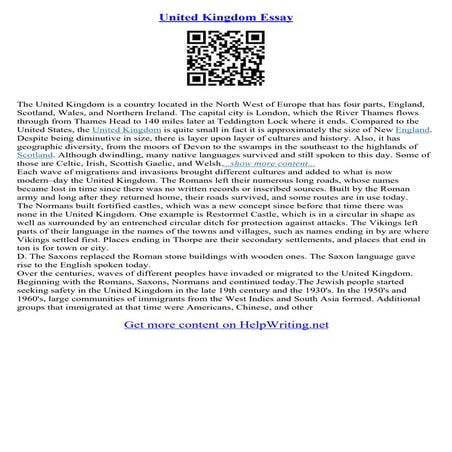 Uk Essay Writing | PDF