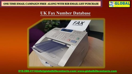 Usa fax number database | PPT
