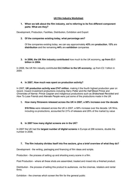 Vertigo Films Media Studies | PPT