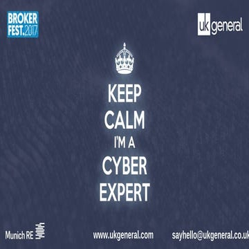 Keep calm I'm a Cyber expert | PPT
