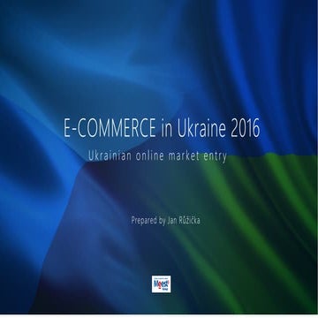Ukrainian e-commerce presentation, ukrainian online market entry | PDF
