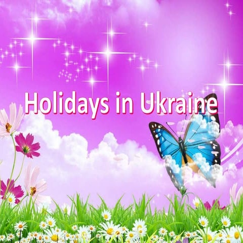 Ukrainian holidays | PPSX